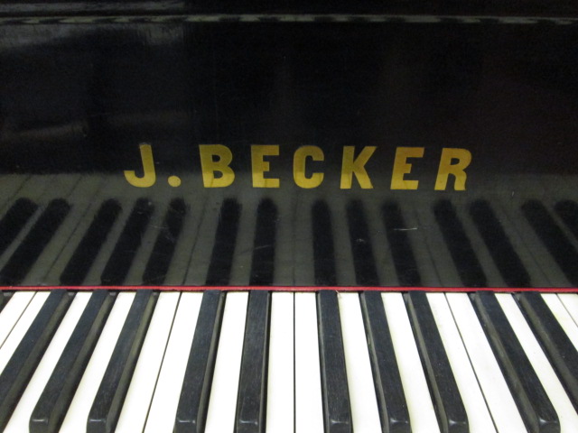 J Becker Concert Grand Piano Circa 1870-1880 – G.J.Wisdom & Co